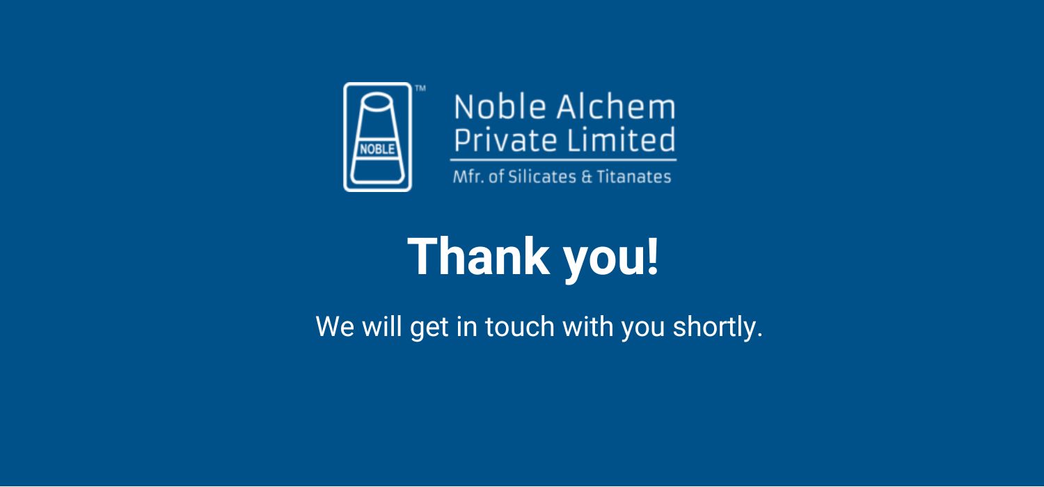 thank you - Noble Alchem Pvt. Ltd.